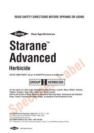 BroadstrikeTM Dual® Magnum Soybean Herbicide - The Dow ...