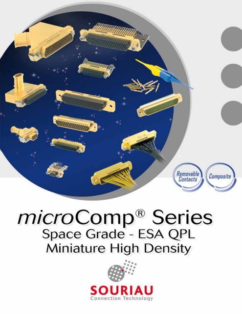 microComp ® : micro miniature composite connector - Souriau