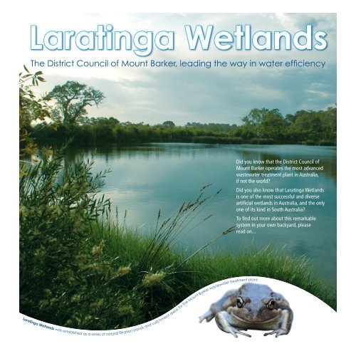 Laratinga Wetlands - District Council of Mount Barker