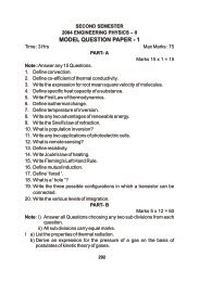 Entrance Exam Syllabus & Model Question Paper - NTTF
