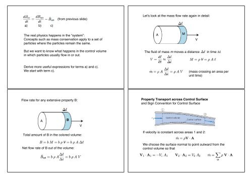 Plan for this lecture: