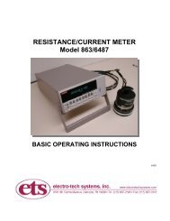 SURFACE & VOLUME RESISTANCE/RESISTIVITY TEST FIXTURE