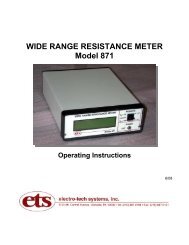 SURFACE & VOLUME RESISTANCE/RESISTIVITY TEST FIXTURE