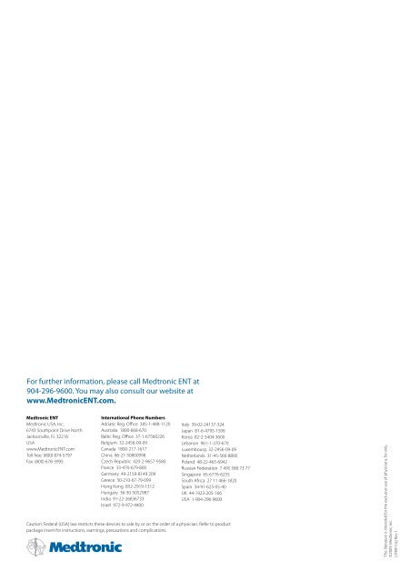 For further information,