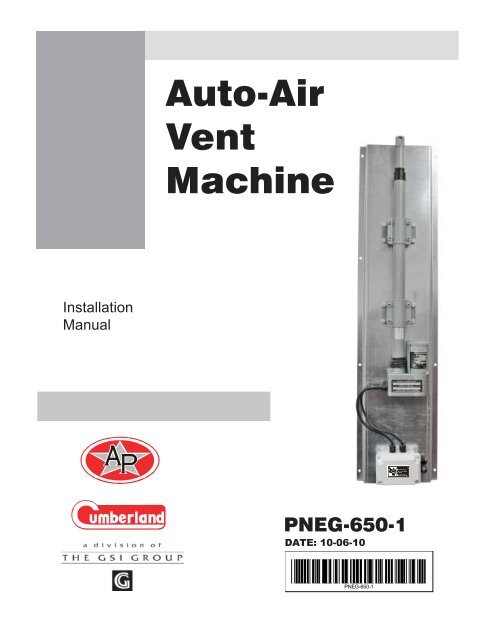 Auto-Air Vent Machine - Automated Production Systems