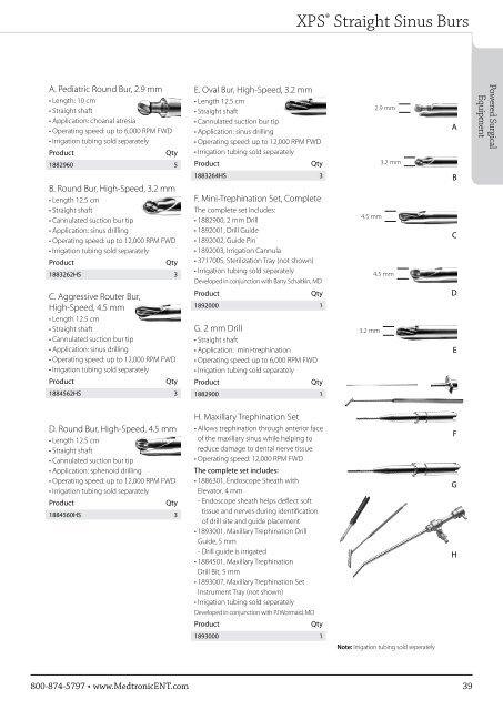 XPS ® Curved Sinus Blade