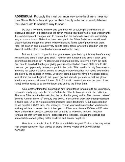 Myth Busters, Part 1 Addendum - John Coffer