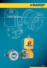 Electrical Actuator Valves with Electrical Actuator - Mascot-valves