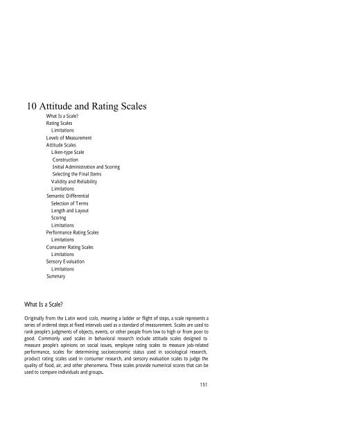 10 Attitude and Rating Scales - FAMU SOA Home