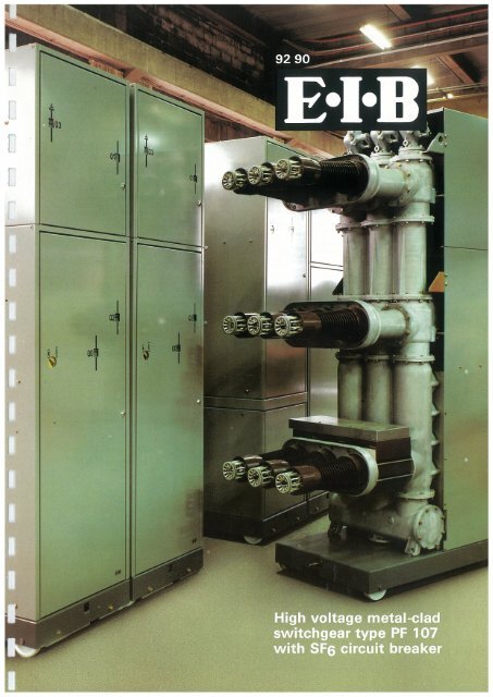 High voltage metal-clad switchgear type PF 107 with ... - Schneider