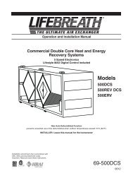 Installing the SCRUBBER - LIFEBREATH