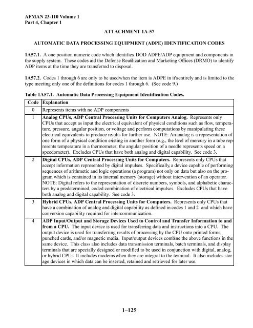 ATTACHMENT 1A-56 PRECIOUS