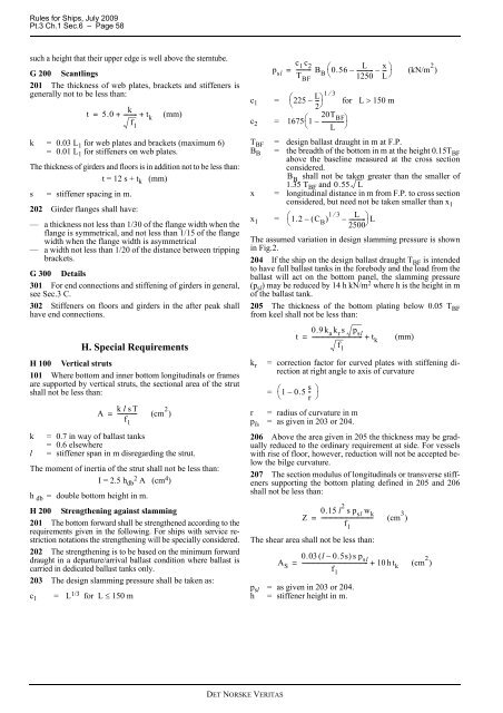 Rules for Ship