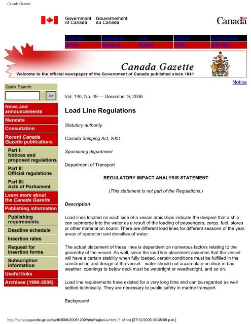 Load Line Regulations - Punto Focal