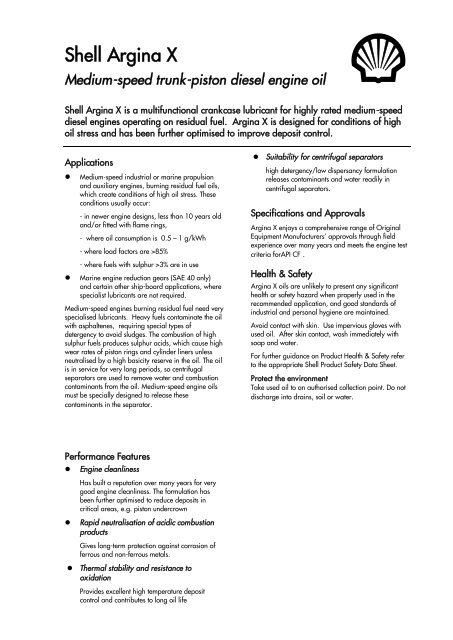Shell Argina X 40