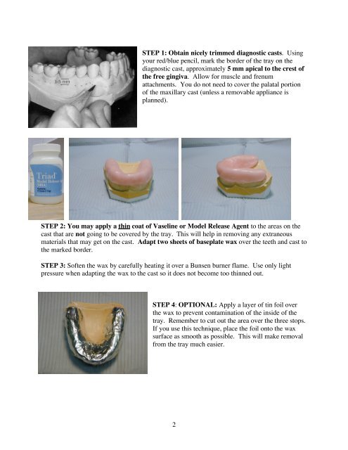 STEP 1: Obtain nicely tri