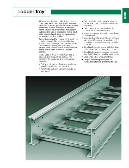 Ladder Tray® - Chalfant