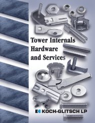 Structured Packing brochure - Koch-Glitsch