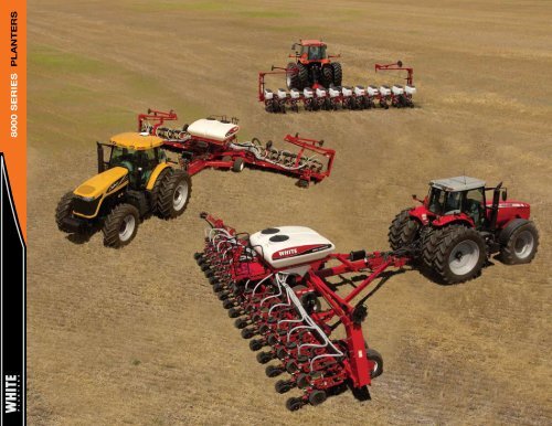 8000 SERIES PLANTERS - Challenger