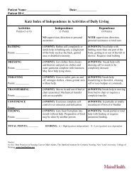 Lawton IADL Scale - Internet Stroke Center