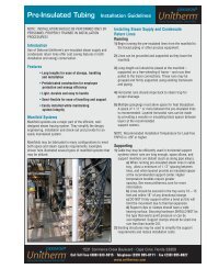 Pre-Insulated Tubing Series 2200 - Dekoron/Unitherm