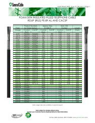 Cable Installation Manual for Power and Control ... - General Cable