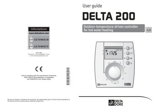 User guide - Delta Dore