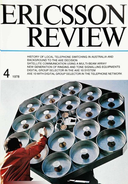 history of local telephone switching in australia - History of Ericsson ...