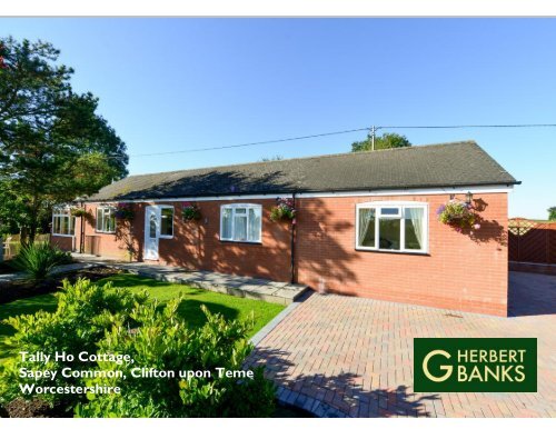 Tally Ho Cottage, Sapey Common, Clifton upon ... - G Herbert Banks