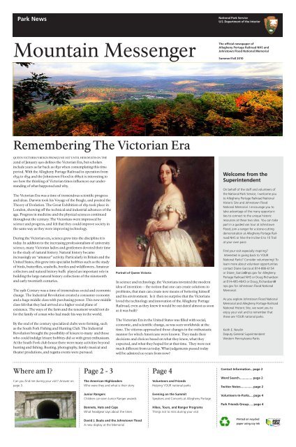 Remembering The Victorian Era - National Park Service