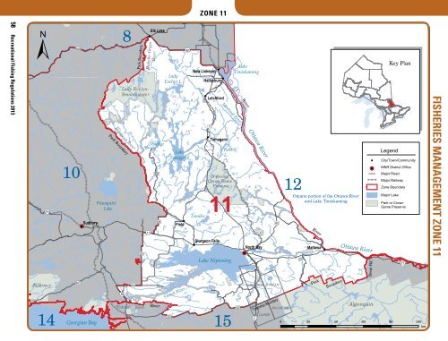 2013 Ontario Fishing Regulations Summary - FMZ 11 2013 Ontario Fishing Regulations Summary - FMZ 11