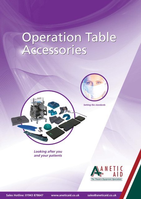 Operation Table Accessories - Anetic Aid