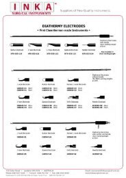 Catalogue - INKA ™ Surgical Instruments