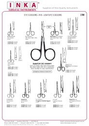 Catalogue - INKA ™ Surgical Instruments