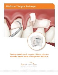 AlloDermÂ® Regenerative Tissue Matrix - BioHorizons