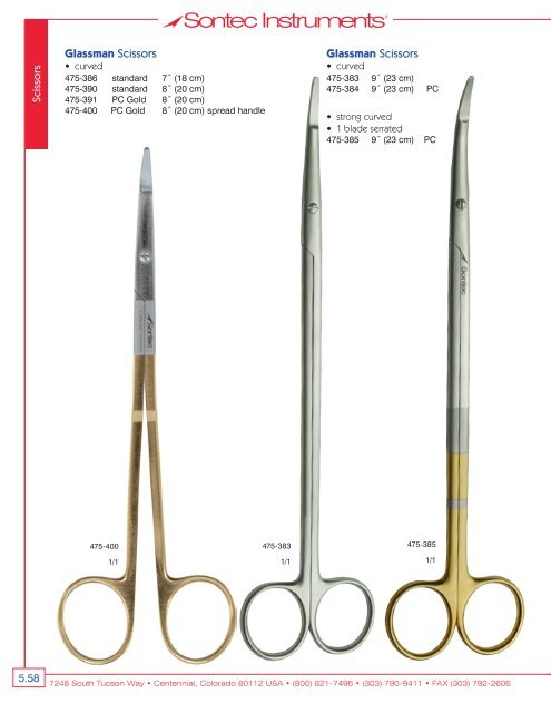 Scissors 5.58 Glassman Sc