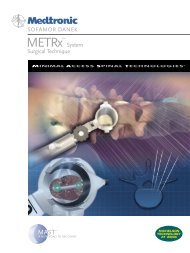CAPSTONE® PEEK Spinal System PLIF and TLIF - MT Ortho