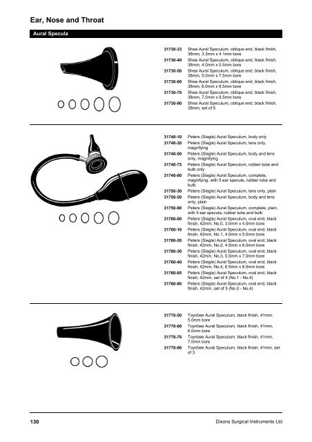 Ear, Nose and Throat Aura