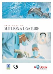 Silk Sutures Catalogue - Dolphin Sutures