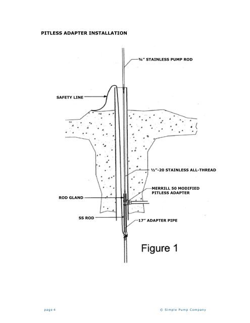 PITLESS ADAPTER INSTALLAT