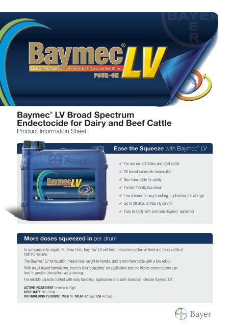 Specification Sheet - Baymec LV Final.indd - Farm Advisor