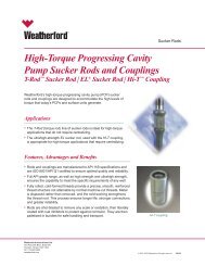 Steel Sucker Rods & Pony Rods - Norris Rods