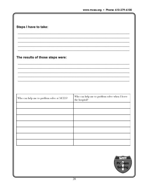 Steps I have to take: 20