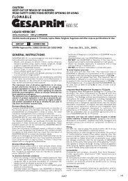 Kerb 500 SC Herbicide label