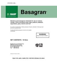 Basagran - basf agro new zealand