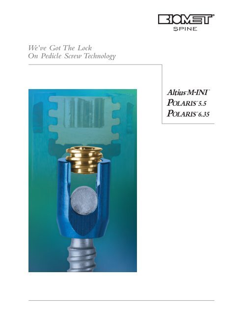 Helical Flange® Technology - Biomet