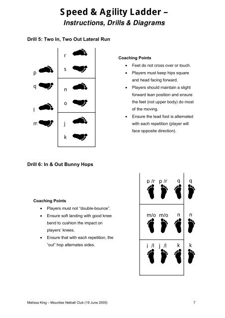 Drill 3: Brake Runs n o l