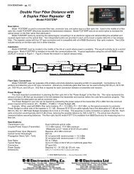 485TBLED - Datasheet - RS-232 to RS-485 ... - B&B Electronics