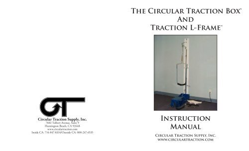 CT Box Instructions - Circular Traction Supply