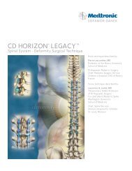 CAPSTONE® PEEK Spinal System PLIF and TLIF - MT Ortho